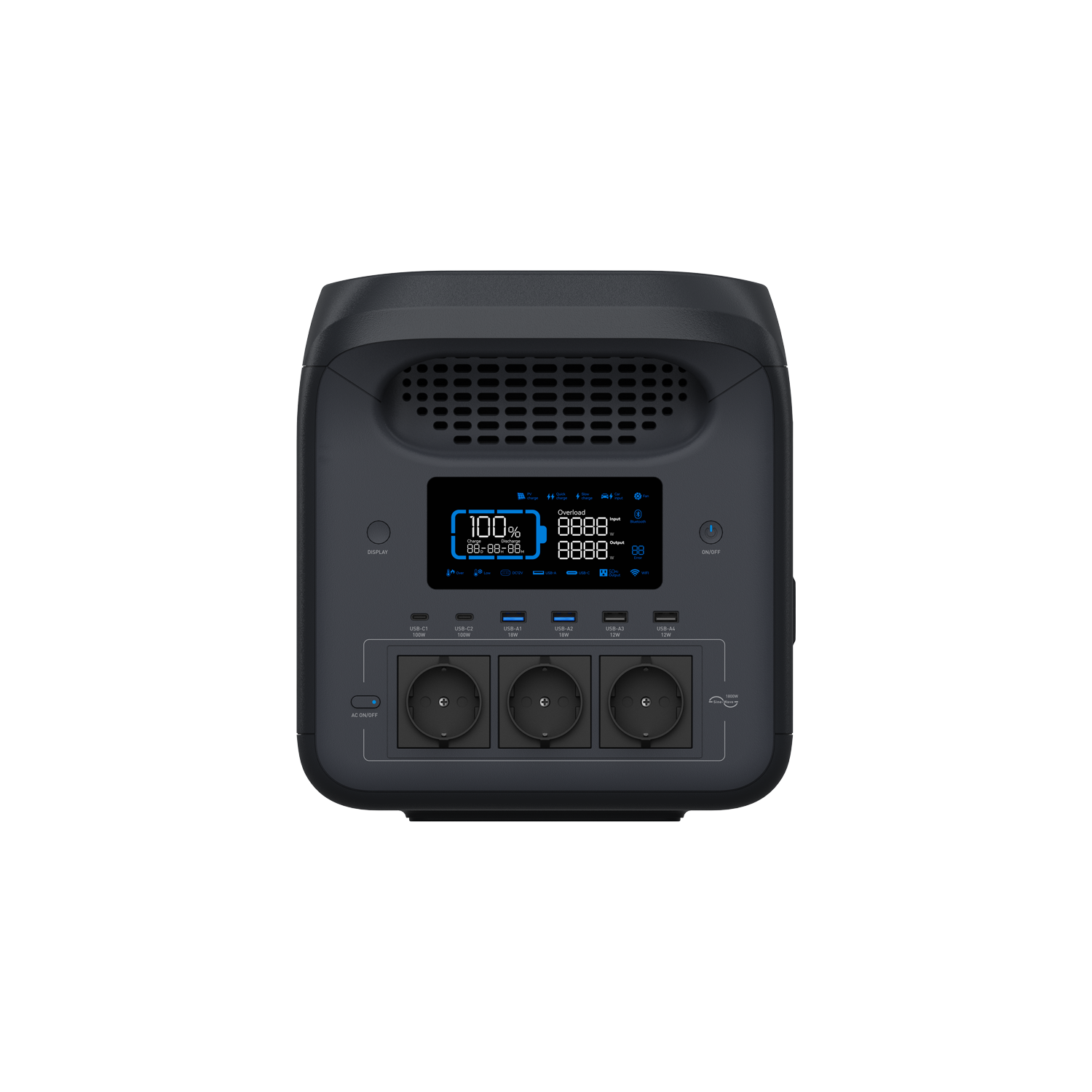 1800W Portable Power Station – Hinen Europe